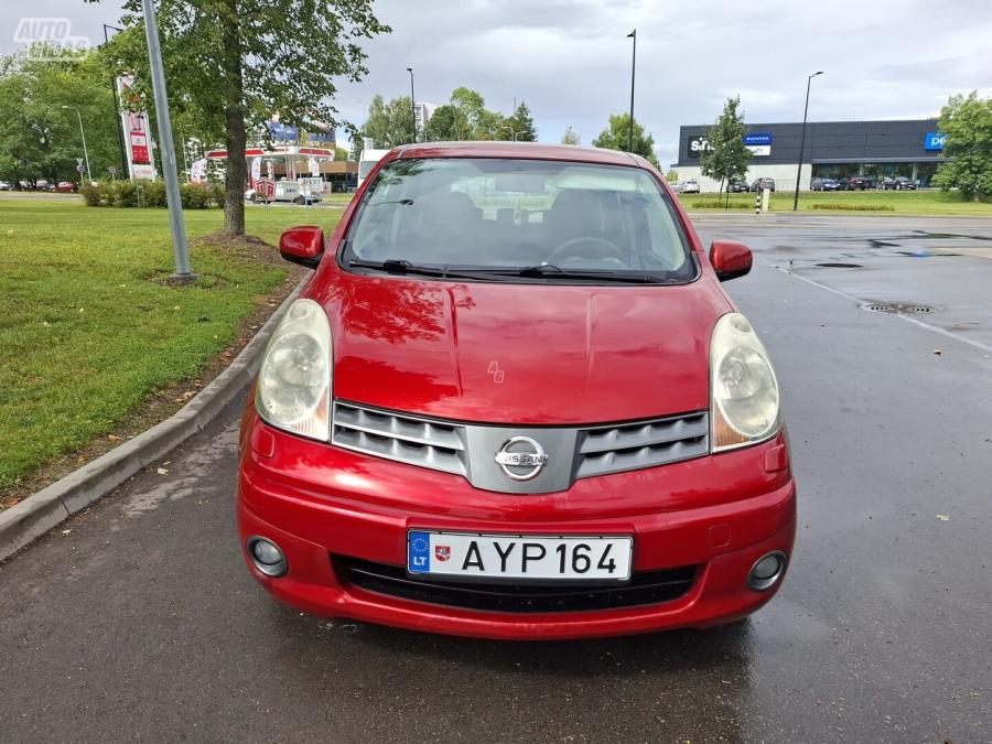 Sarkans Nissan Note 2008 Alīta, ar dzinēja tilpumu 1.40 L un nobraukumu 189 tūkst. km par 1550 €, foto 3 vietnē AUTOMOTO.COM.LV