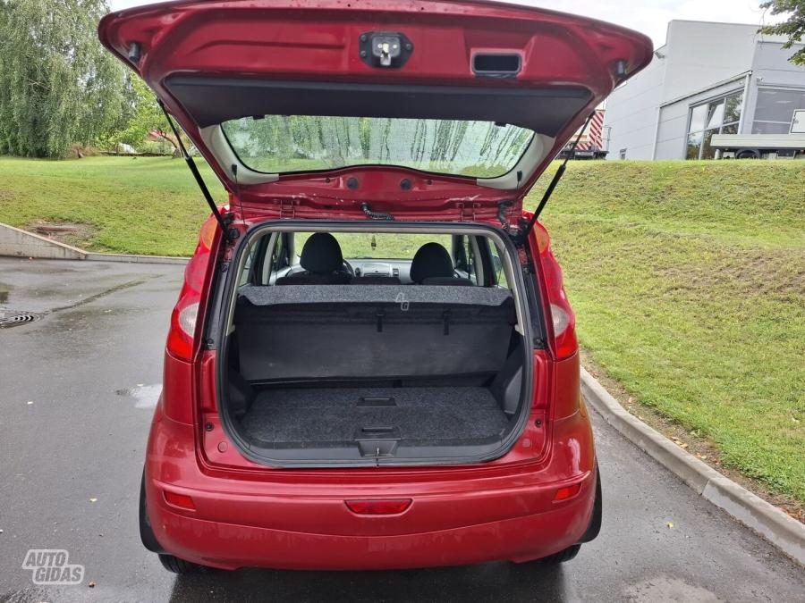 Sarkans Nissan Note 2008 Alīta, ar dzinēja tilpumu 1.40 L un nobraukumu 189 tūkst. km par 1550 €, foto 12 vietnē AUTOMOTO.COM.LV