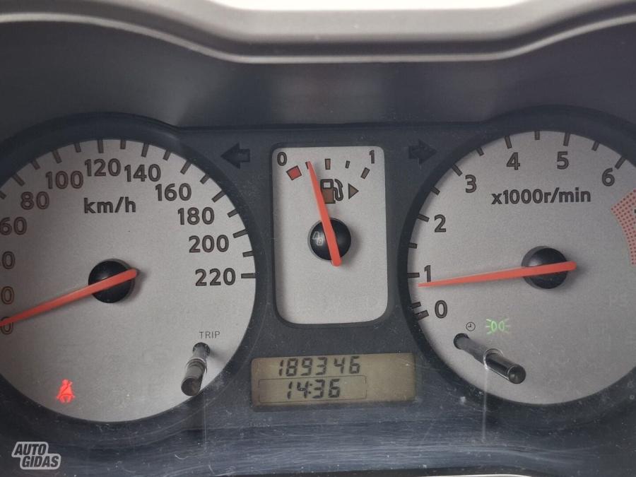 Sarkans Nissan Note 2008 Alīta, ar dzinēja tilpumu 1.40 L un nobraukumu 189 tūkst. km par 1550 €, foto 14 vietnē AUTOMOTO.COM.LV