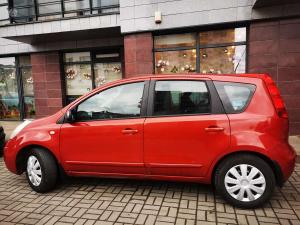 Red Nissan Note 2008 in Vilnius, with an engine capacity of 1.39 L and mileage of 223 thousand km for 1490 €, photo 13 on AUTOMOTO.COM.LV