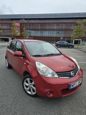Red Nissan Note 2009 in Klaipeda, with an engine capacity of 1.60 L and mileage of 188 thousand km for 3200 €, photo  on AUTOMOTO.COM.LV