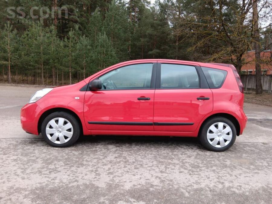 Red Nissan Note 2010 in Ogre, with an engine capacity of 1.40 L and mileage of 0 thousand km for 1999 €, photo 1 on AUTOMOTO.COM.LV