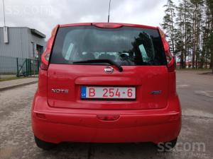 Red Nissan Note 2010 in Ogre, with an engine capacity of 1.40 L and mileage of 0 thousand km for 1999 €, photo 8 on AUTOMOTO.COM.LV