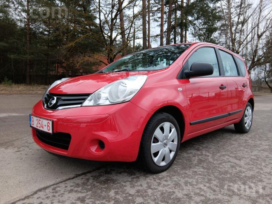Red Nissan Note 2010 in Ogre, with an engine capacity of 1.40 L and mileage of 0 thousand km for 1999 €, photo 19 on AUTOMOTO.COM.LV