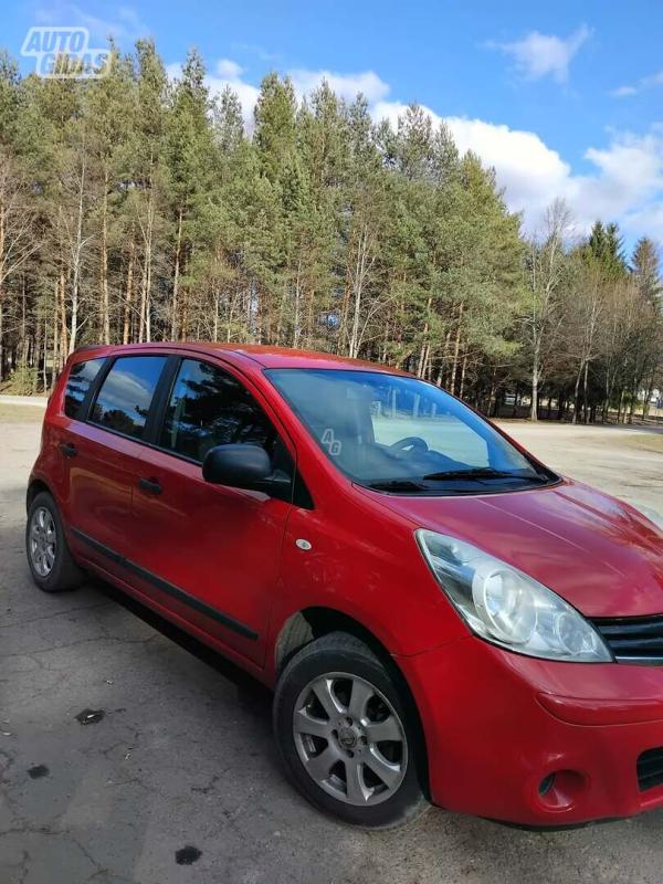 Sarkans Nissan Note 2010 Mažeikiai, ar dzinēja tilpumu 1.40 L un nobraukumu 137 tūkst. km par 2500 €, foto 3 vietnē AUTOMOTO.COM.LV
