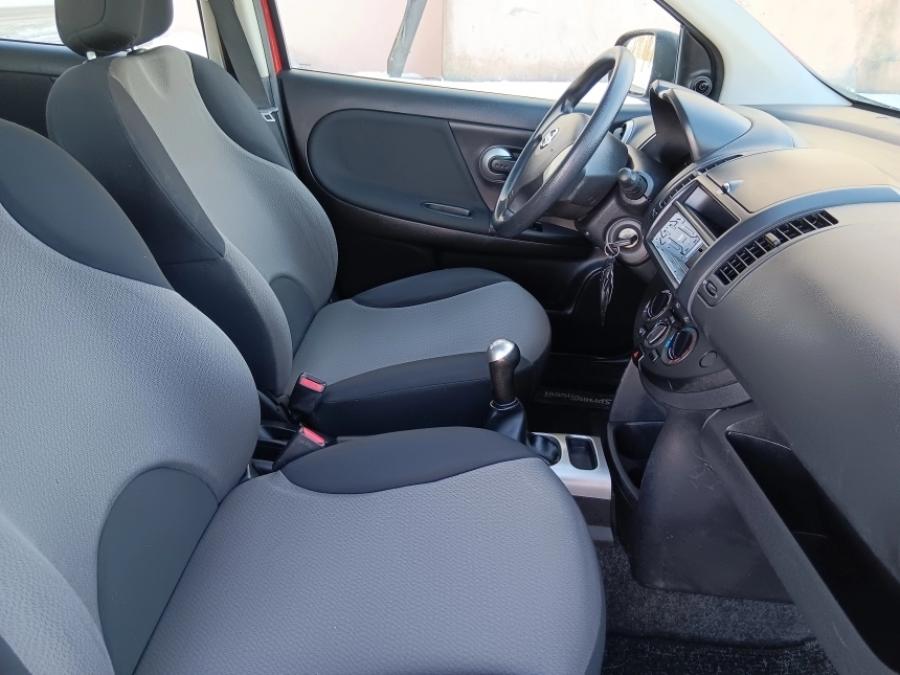 Red Nissan Note 2010 in Riga, with an engine capacity of 1.40 L and mileage of 147 thousand km for 3500 €, photo 4 on AUTOMOTO.COM.LV