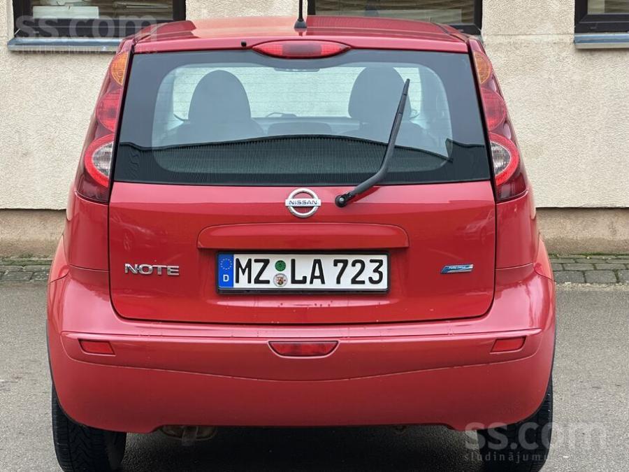 Sarkans Nissan Note 2011 Ogre, ar dzinēja tilpumu 1.60 L un nobraukumu 194 tūkst. km par 3799 €, foto 4 vietnē AUTOMOTO.COM.LV