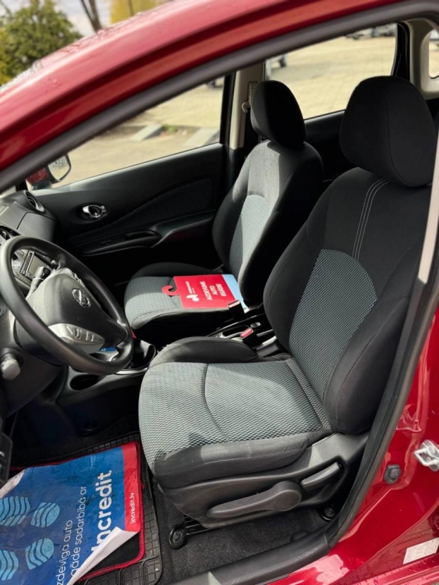 Red Nissan Note 2013 in Riga, with an engine capacity of 1.50 L and mileage of 149 thousand km for 5900 €, photo 24 on AUTOMOTO.COM.LV
