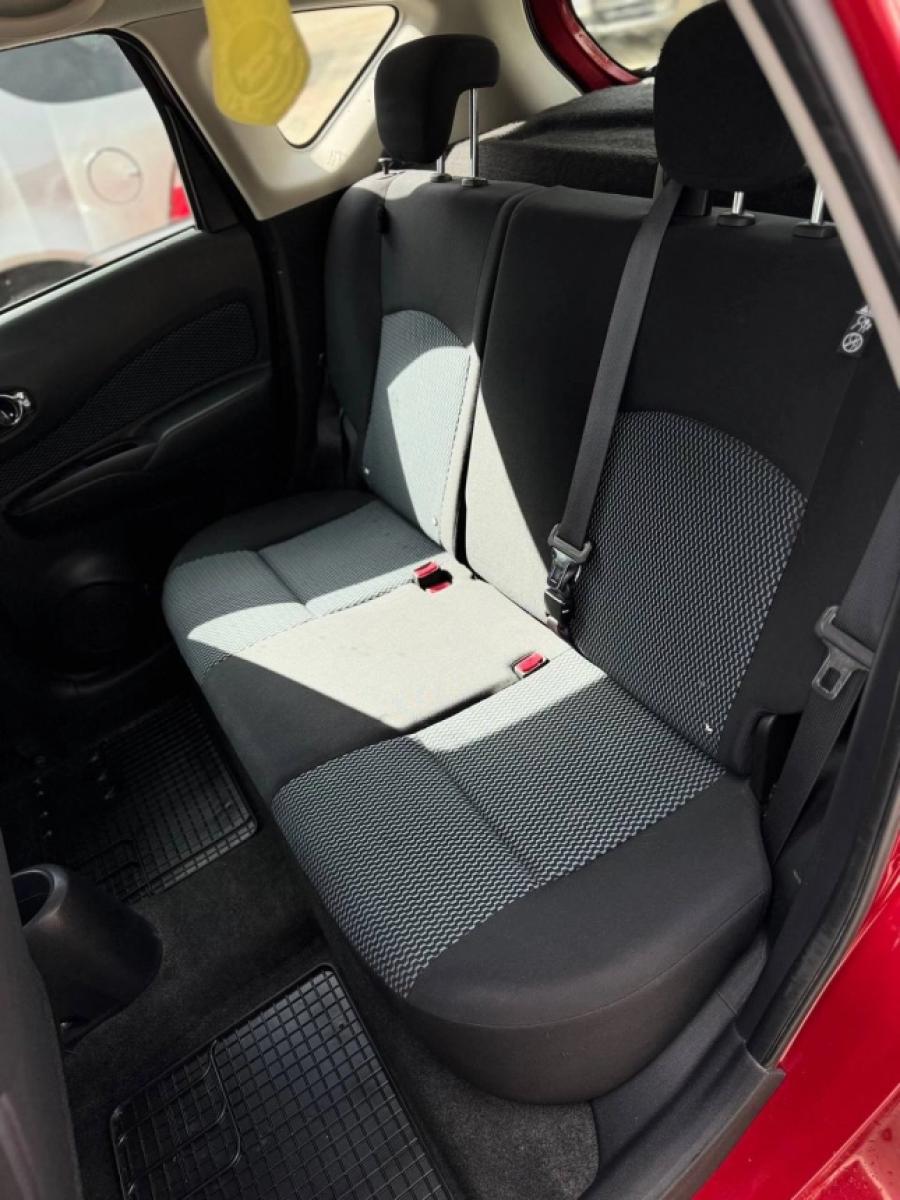 Red Nissan Note 2013 in Riga, with an engine capacity of 1.50 L and mileage of 149 thousand km for 5900 €, photo 27 on AUTOMOTO.COM.LV