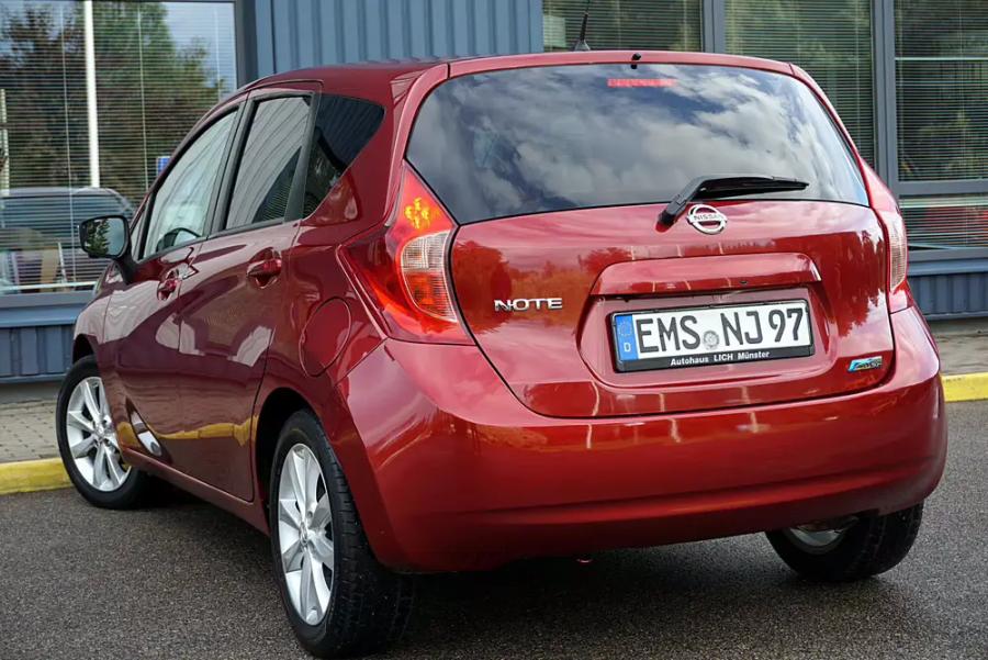 Red Nissan Note 2013 in Riga, with an engine capacity of 1.50 L and mileage of 194 thousand km for 4500 €, photo 9 on AUTOMOTO.COM.LV
