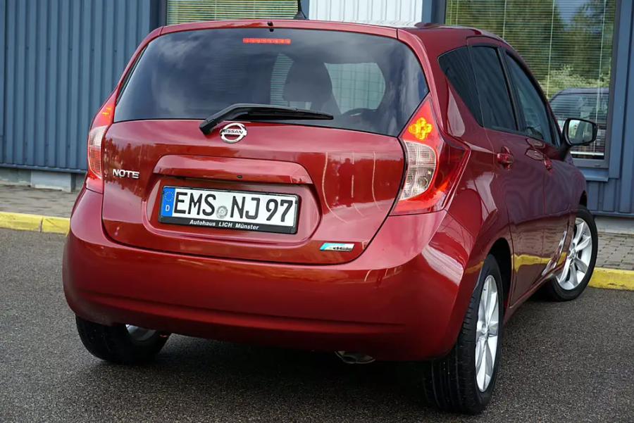 Red Nissan Note 2013 in Riga, with an engine capacity of 1.50 L and mileage of 194 thousand km for 4500 €, photo 10 on AUTOMOTO.COM.LV