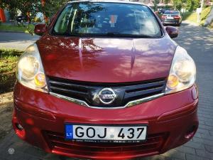 Red Nissan Note 2013 in Vilnius, with an engine capacity of 1.60 L and mileage of 167 thousand km for 4650 €, photo 14 on AUTOMOTO.COM.LV