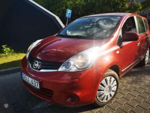 Red Nissan Note 2013 in Vilnius, with an engine capacity of 1.60 L and mileage of 167 thousand km for 4650 €, photo 17 on AUTOMOTO.COM.LV