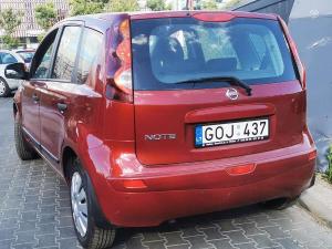 Red Nissan Note 2013 in Vilnius, with an engine capacity of 1.60 L and mileage of 167 thousand km for 4650 €, photo 19 on AUTOMOTO.COM.LV