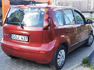 Red Nissan Note 2013 in Vilnius, with an engine capacity of 1.60 L and mileage of 137 thousand km for 4650 €, photo 12 on AUTOMOTO.COM.LV