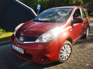 Red Nissan Note 2013 in Vilnius, with an engine capacity of 1.60 L and mileage of 137 thousand km for 4650 €, photo 14 on AUTOMOTO.COM.LV