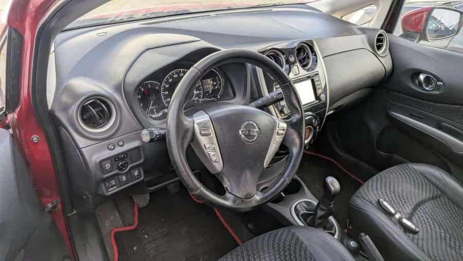 Red Nissan Note 2013 in Kaunas, with an engine capacity of 1.50 L and mileage of 270 thousand km for 2350 €, photo 6 on AUTOMOTO.COM.LV