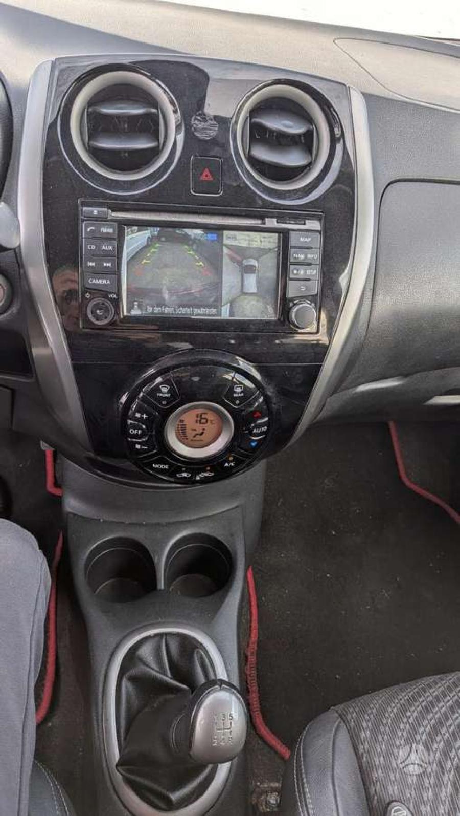 Red Nissan Note 2013 in Kaunas, with an engine capacity of 1.50 L and mileage of 270 thousand km for 2350 €, photo 7 on AUTOMOTO.COM.LV
