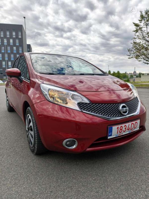 Sarkans Nissan Note 2013 Kauņa, ar dzinēja tilpumu 1.46 L un nobraukumu 270 tūkst. km par 3450 €, foto 1 vietnē AUTOMOTO.COM.LV