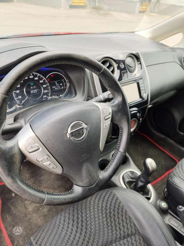 Sarkans Nissan Note 2013 Kauņa, ar dzinēja tilpumu 1.46 L un nobraukumu 270 tūkst. km par 3450 €, foto 10 vietnē AUTOMOTO.COM.LV