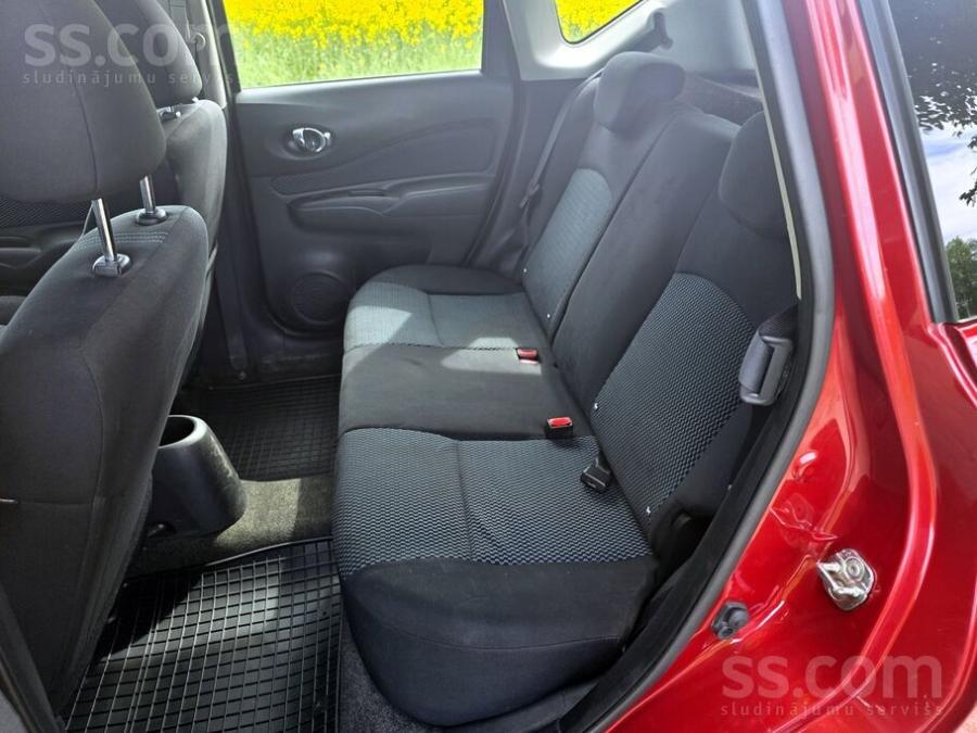 Red Nissan Note 2014 in Riga, with an engine capacity of 1.20 L and mileage of 294 thousand km for 3470 €, photo 7 on AUTOMOTO.COM.LV