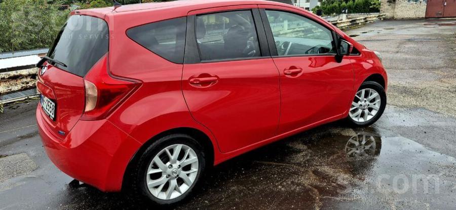 Sarkans Nissan Note 2015 Rīga, ar dzinēja tilpumu 1.50 L un nobraukumu 283 tūkst. km par 2700 €, foto 5 vietnē AUTOMOTO.COM.LV