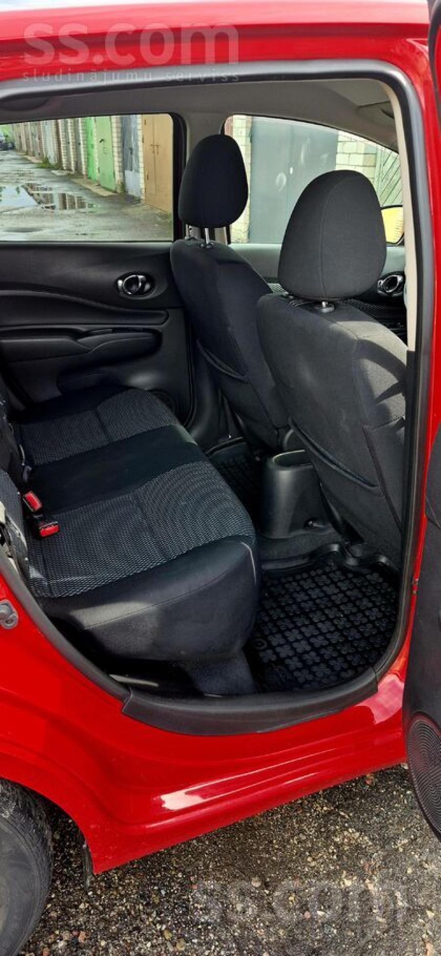 Sarkans Nissan Note 2015 Rīga, ar dzinēja tilpumu 1.50 L un nobraukumu 283 tūkst. km par 2700 €, foto 20 vietnē AUTOMOTO.COM.LV