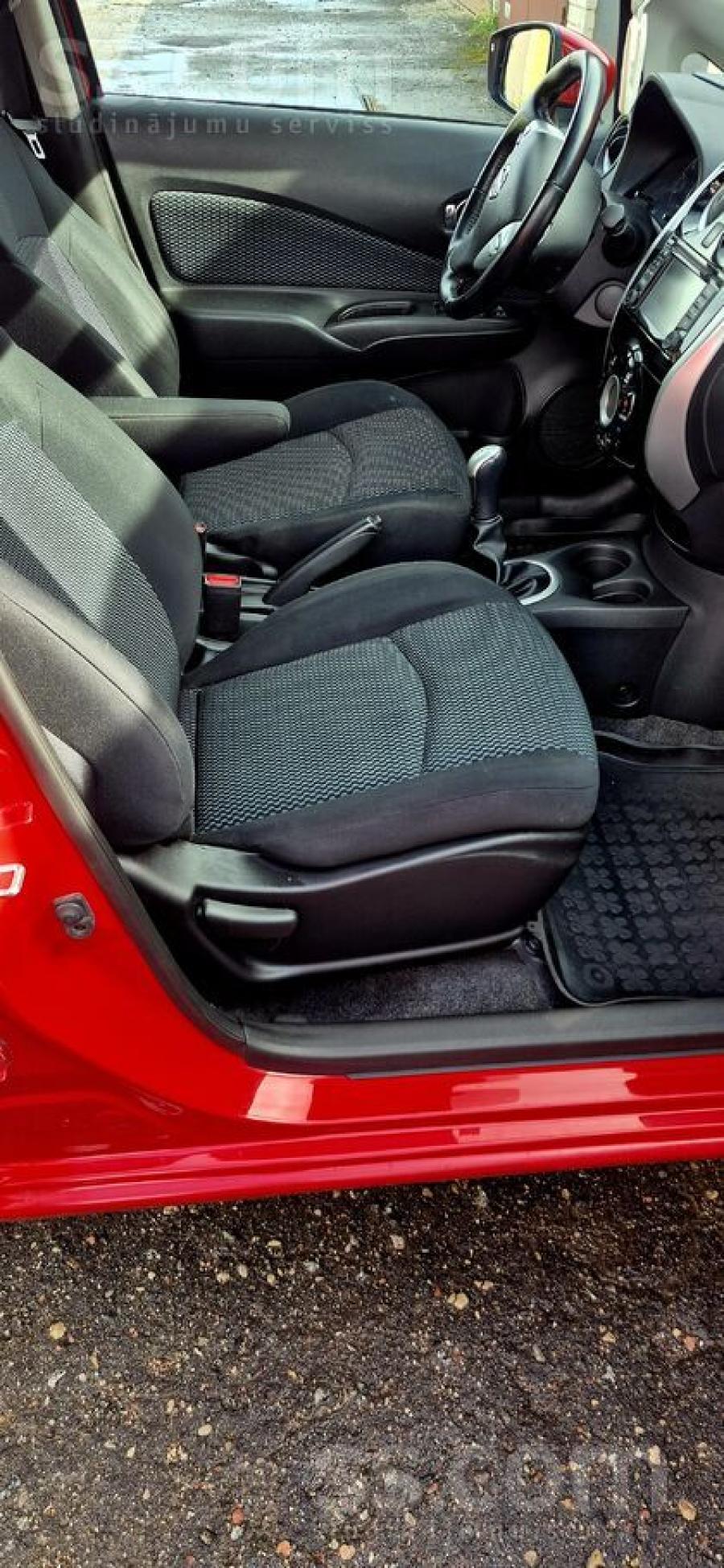 Sarkans Nissan Note 2015 Rīga, ar dzinēja tilpumu 1.50 L un nobraukumu 283 tūkst. km par 2700 €, foto 21 vietnē AUTOMOTO.COM.LV