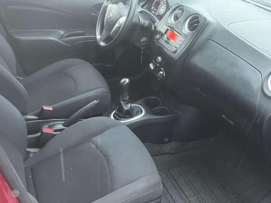 Sarkans Nissan Note 2016 Radviliškis, ar dzinēja tilpumu 1.20 L un nobraukumu 205 tūkst. km par 3850 €, foto 8 vietnē AUTOMOTO.COM.LV
