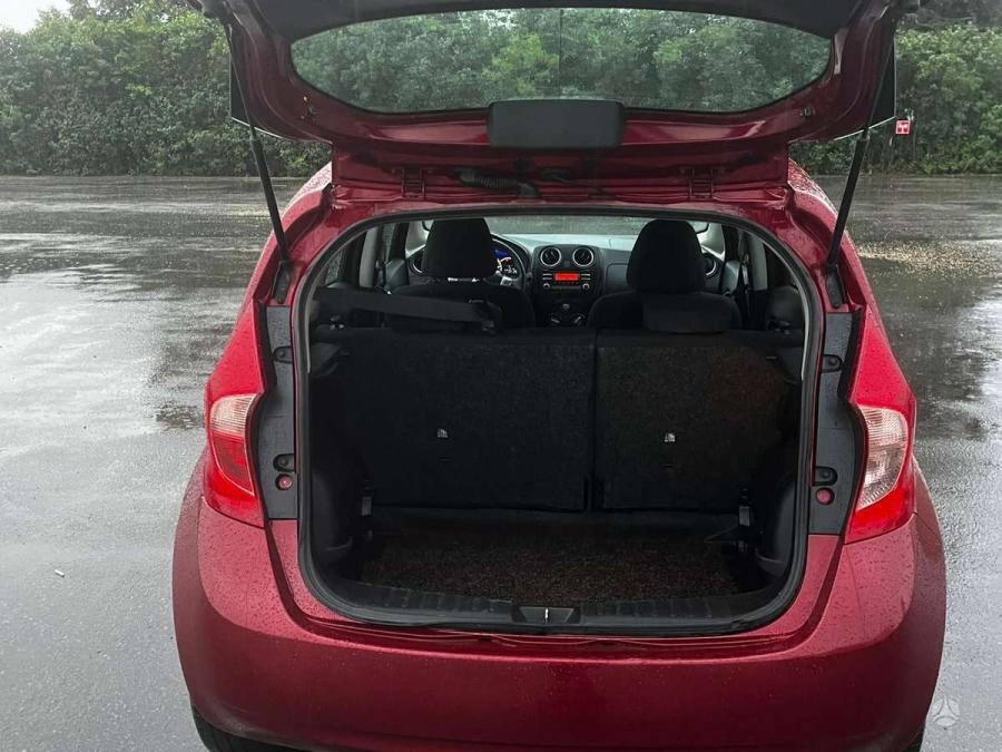 Sarkans Nissan Note 2016 Radviliškis, ar dzinēja tilpumu 1.20 L un nobraukumu 205 tūkst. km par 3850 €, foto 9 vietnē AUTOMOTO.COM.LV