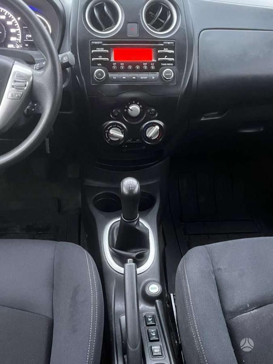 Sarkans Nissan Note 2016 Radviliškis, ar dzinēja tilpumu 1.20 L un nobraukumu 205 tūkst. km par 3850 €, foto 11 vietnē AUTOMOTO.COM.LV