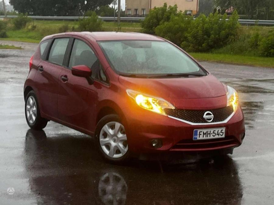 Sarkans Nissan Note 2016 Radviliškis, ar dzinēja tilpumu 1.20 L un nobraukumu 205 tūkst. km par 3850 €, foto 13 vietnē AUTOMOTO.COM.LV