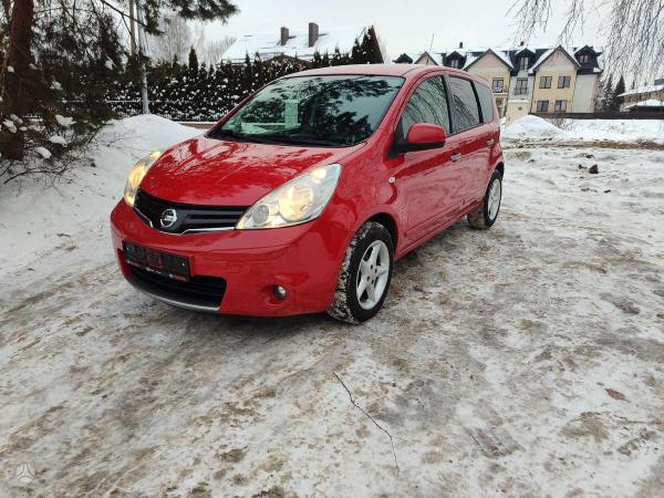 Sarkans Nissan Note 2009 Viļņa, ar dzinēja tilpumu 1.40 L un nobraukumu 165 tūkst. km par 2450 €, foto 1 vietnē AUTOMOTO.COM.LV