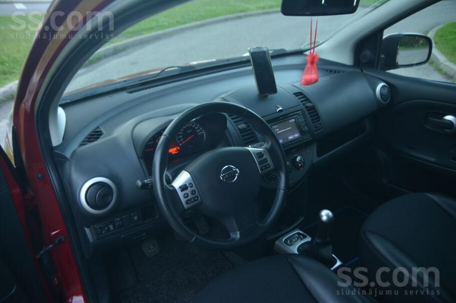 Sarkans Nissan Note 2012 Rīga, ar dzinēja tilpumu 1.50 L un nobraukumu 138 tūkst. km par 3900 €, foto 7 vietnē AUTOMOTO.COM.LV