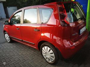 Red Nissan Note 2013 in Vilnius, with an engine capacity of 1.60 L and mileage of 167 thousand km for 4650 €, photo  on AUTOMOTO.COM.LV