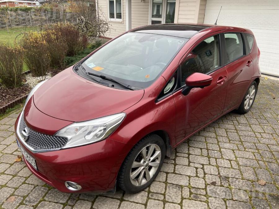 Sarkans Nissan Note 2014 Rīga, ar dzinēja tilpumu 1.20 L un nobraukumu 88 tūkst. km par 5700 €, foto 3 vietnē AUTOMOTO.COM.LV