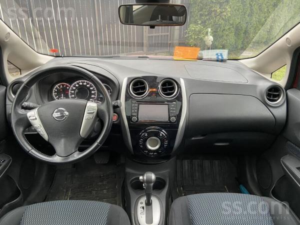 Red Nissan Note 2014 in Riga, with an engine capacity of 1.20 L and mileage of 88 thousand km for 5700 €, photo 5 on AUTOMOTO.COM.LV