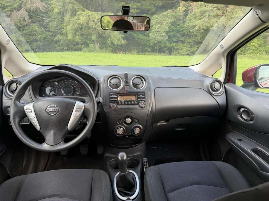 Sarkans Nissan Note 2016 Viļņa, ar dzinēja tilpumu 1.20 L un nobraukumu 74 tūkst. km par 4200 €, foto 6 vietnē AUTOMOTO.COM.LV