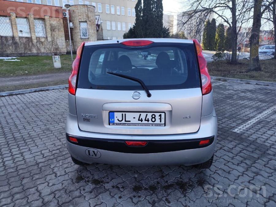 Nissan Note 2008 in Riga, with an engine capacity of 1.50 L and mileage of 314 thousand km for 1890 €, photo 5 on AUTOMOTO.COM.LV