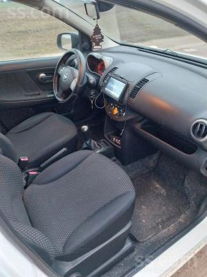 Balts Nissan Note 2008 Talsi, ar dzinēja tilpumu 1.50 L un nobraukumu 371 tūkst. km par 1000 €, foto 6 vietnē AUTOMOTO.COM.LV