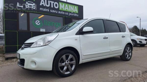 Balts Nissan Note 2011 Rīga, ar dzinēja tilpumu 1.50 L un nobraukumu 298 tūkst. km par 3490 €, foto 3 vietnē AUTOMOTO.COM.LV