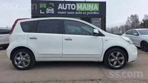 Balts Nissan Note 2011 Rīga, ar dzinēja tilpumu 1.50 L un nobraukumu 298 tūkst. km par 3490 €, foto 6 vietnē AUTOMOTO.COM.LV