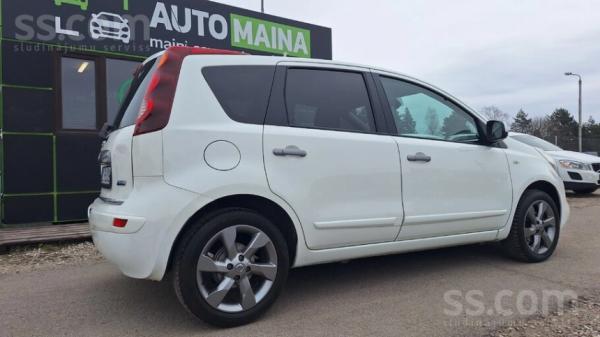 Balts Nissan Note 2011 Rīga, ar dzinēja tilpumu 1.50 L un nobraukumu 298 tūkst. km par 3490 €, foto 2 vietnē AUTOMOTO.COM.LV