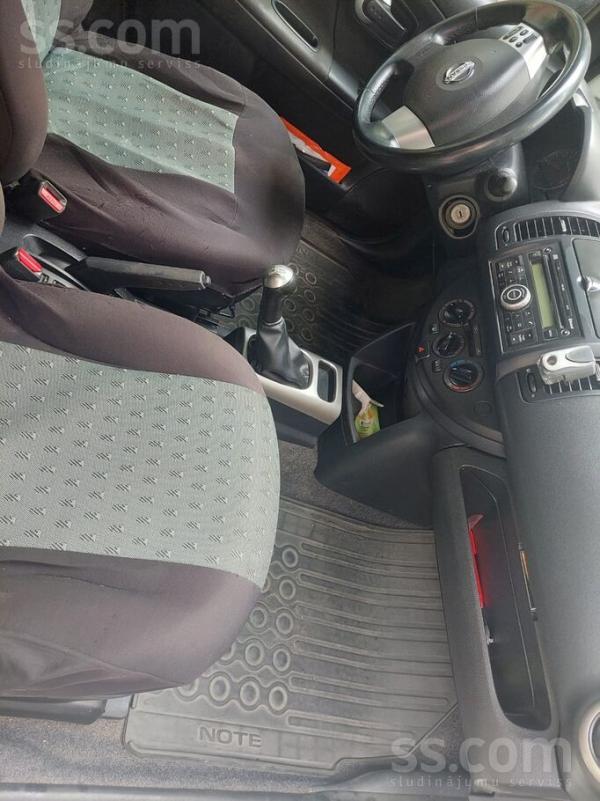 Balts Nissan Note 2012 Rīga, ar dzinēja tilpumu 1.40 L un nobraukumu 336 tūkst. km par 1500 €, foto 7 vietnē AUTOMOTO.COM.LV