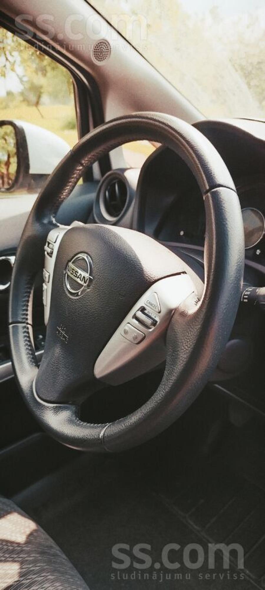 White Nissan Note 2013 in Daugavpils, with an engine capacity of 1.50 L and mileage of 145 thousand km for 4950 €, photo 13 on AUTOMOTO.COM.LV