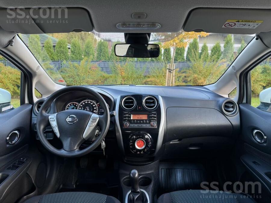 White Nissan Note 2014 in Riga, with an engine capacity of 1.20 L and mileage of 199 thousand km for 2990 €, photo 7 on AUTOMOTO.COM.LV