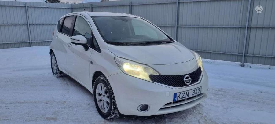 Balts Nissan Note 2014 Prienai, ar dzinēja tilpumu 1.50 L un nobraukumu 240 tūkst. km par 3700 €, foto 1 vietnē AUTOMOTO.COM.LV