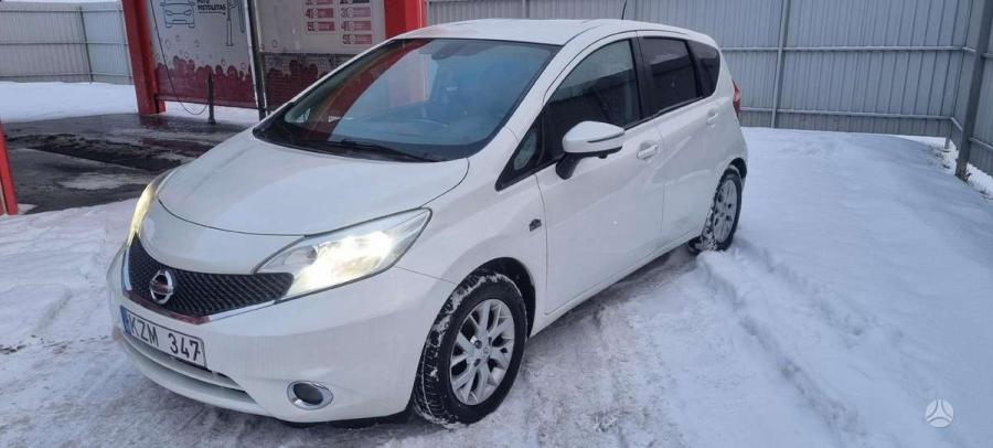 Balts Nissan Note 2014 Prienai, ar dzinēja tilpumu 1.50 L un nobraukumu 240 tūkst. km par 3700 €, foto 3 vietnē AUTOMOTO.COM.LV