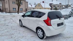 White Nissan Note 2014 in Siauliai, with an engine capacity of 1.20 L and mileage of 180 thousand km for 3650 €, photo 7 on AUTOMOTO.COM.LV