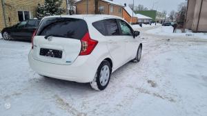 White Nissan Note 2014 in Siauliai, with an engine capacity of 1.20 L and mileage of 180 thousand km for 3650 €, photo 8 on AUTOMOTO.COM.LV